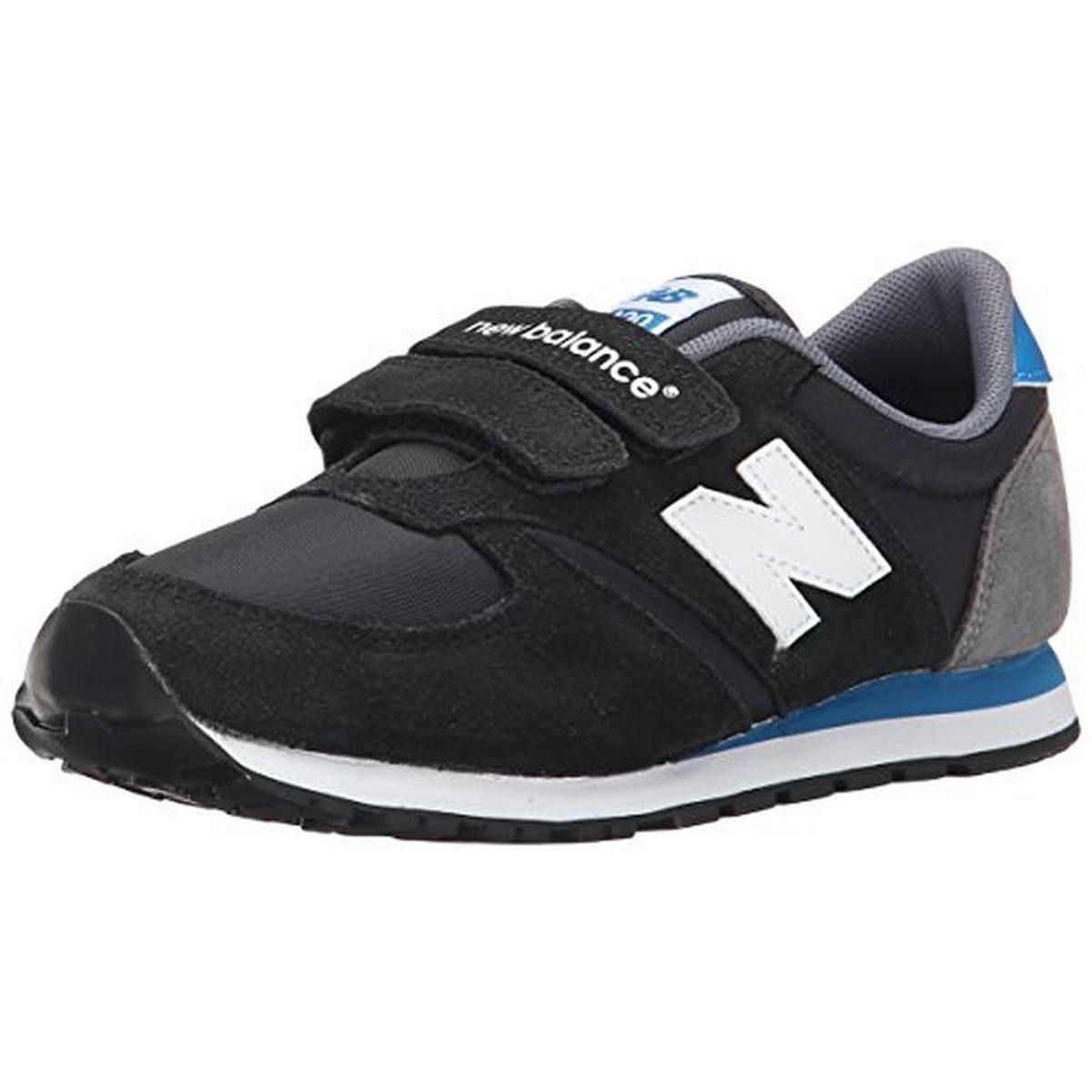 New Balance 1589 420 Black Suede Toddler Velcro Athletic Shoes Sneakers ...