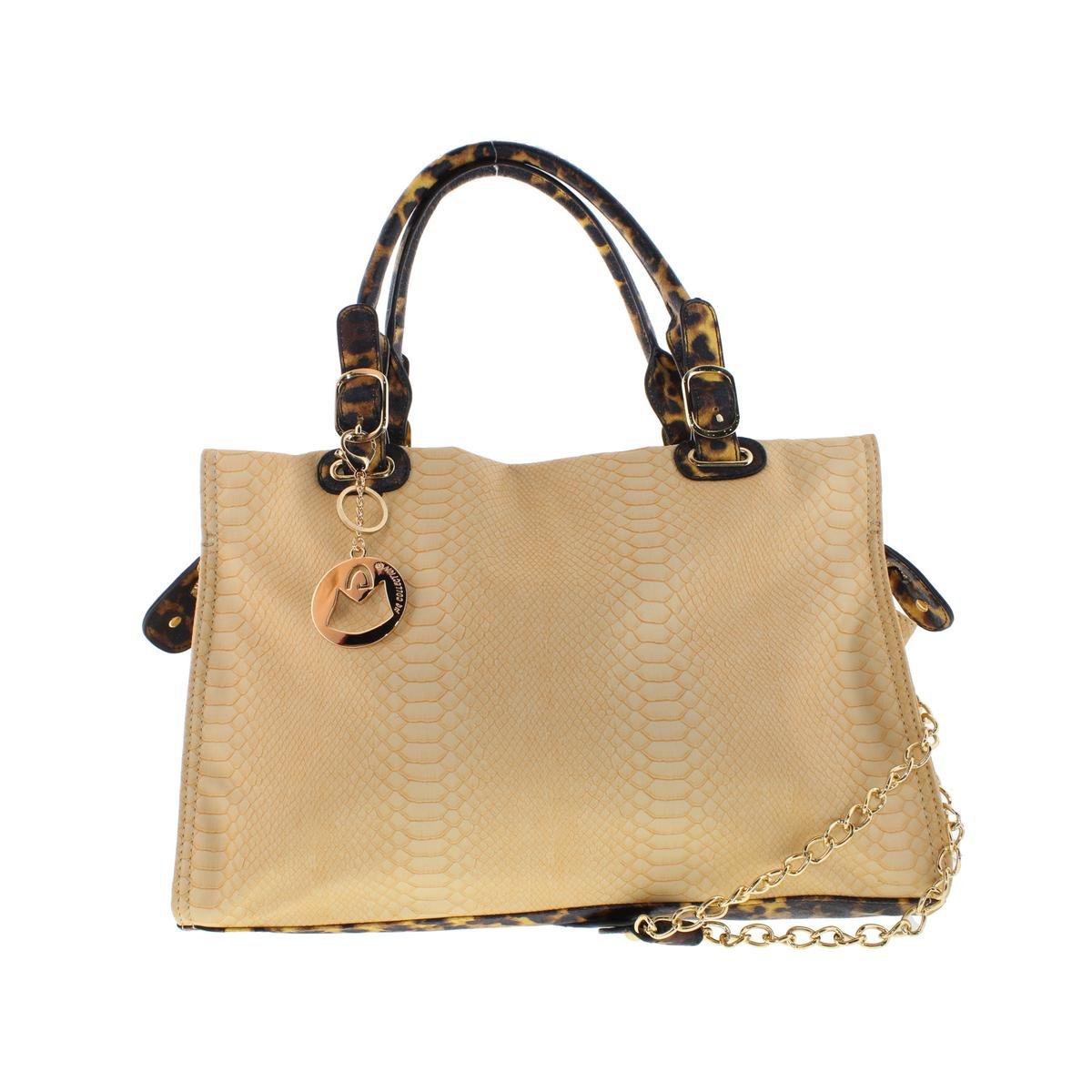 MG Collection 5894 Womens Winda Beige Shoulder Handbag Purse Medium BHFO