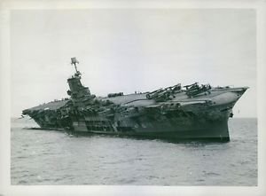 THE SINKING OF H.M.S. ARK ROYAL - 8x10 photo