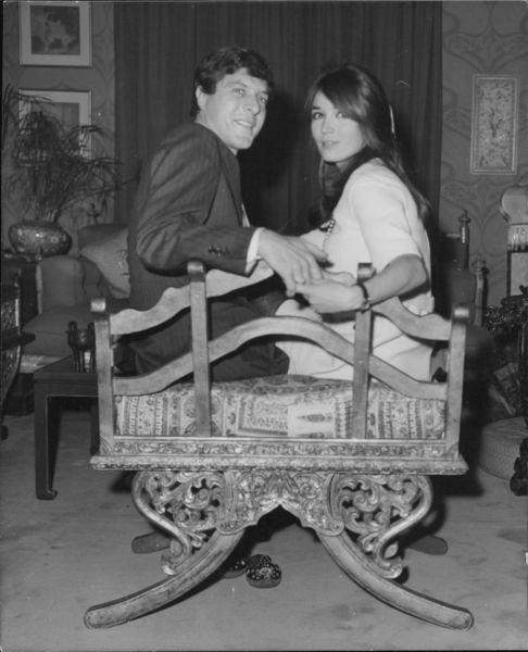 Paul and Talitha Getty. - 8x10 photo