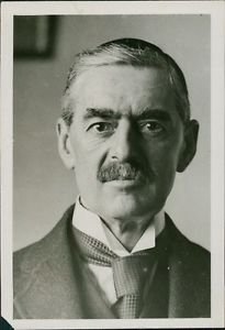 Portrait of Neville Chamberlain - 8x10 photo