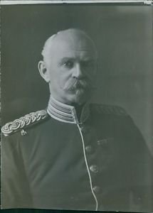 Portrait of Victor Balck, 1914. - 8x10 photo