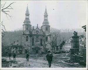 Prum Cathedral Stands After Town's Fall - 8x10 photo