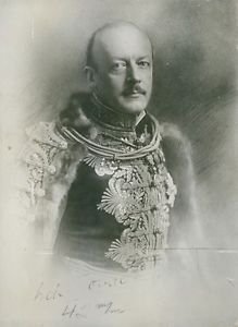 Portrait of Leopold Berchtold. - 8x10 photo