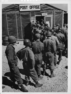 World War II. U.S. Army post office. - 8x10 photo