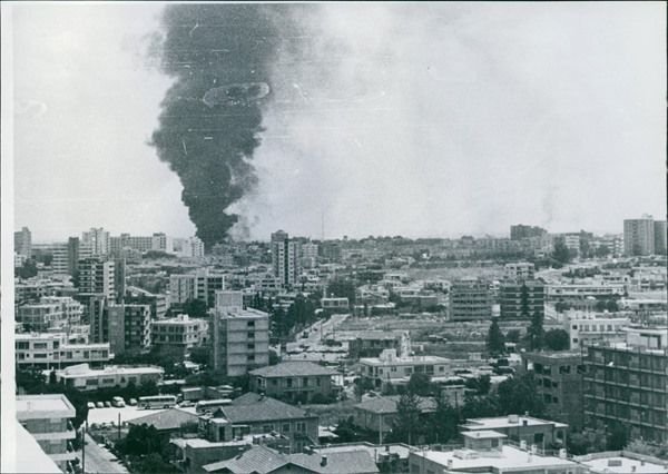 Turkish invasion of Cyprus, 1974. - 8x10 photo