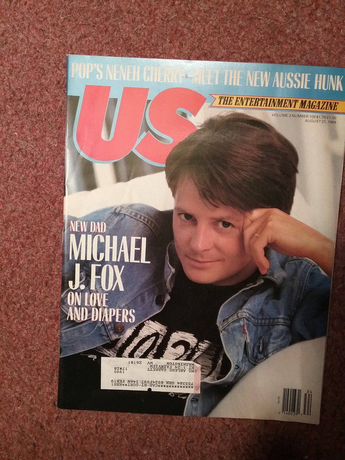 US Magazine August 21, 1989 Michael J Fox 070716767