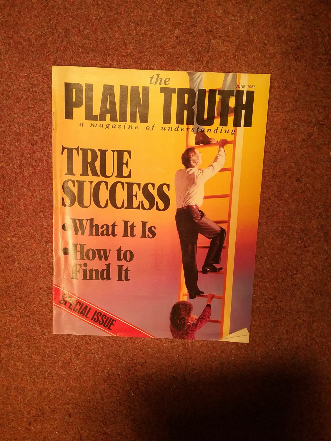 Plain Truth Magazine, June 1987 True Success 70716808