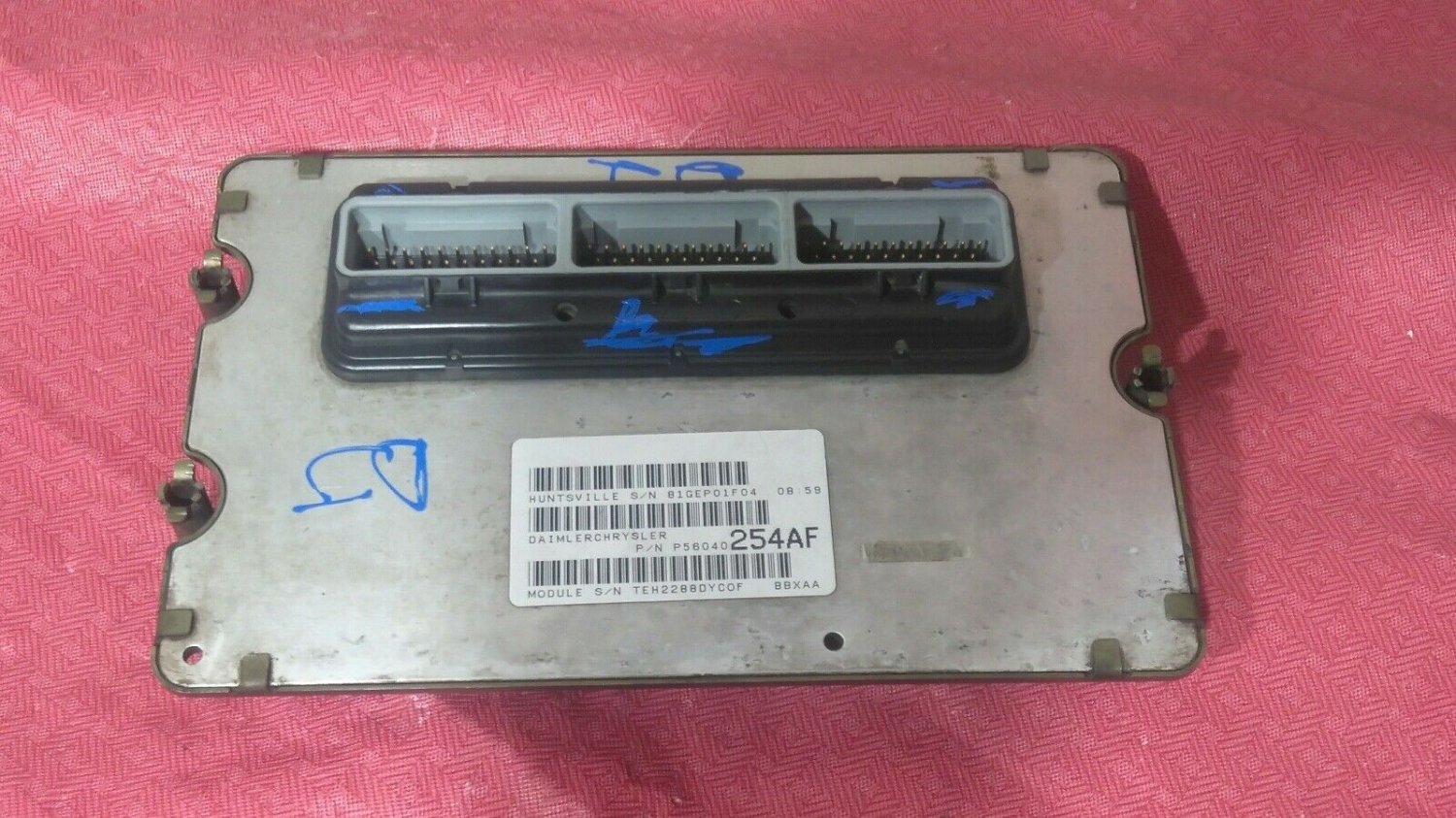 2001 Dodge Ram Van 1500 3.9L ecm ecu pcm Engine Computer 56040254AF 254 ...