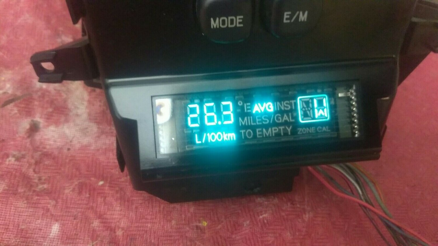 2000-2005 Ford F250 F350 Excursion Overhead Console Compass Temp ...