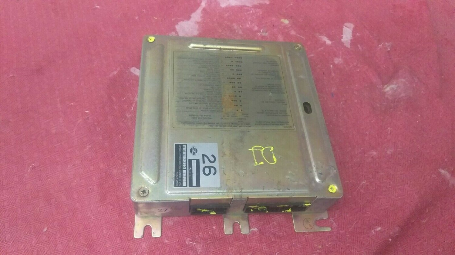 1984 DATSUN 300ZX turbo ECM ECU PCM ENGINE COMPUTER CONTROL MODULE A18 ...