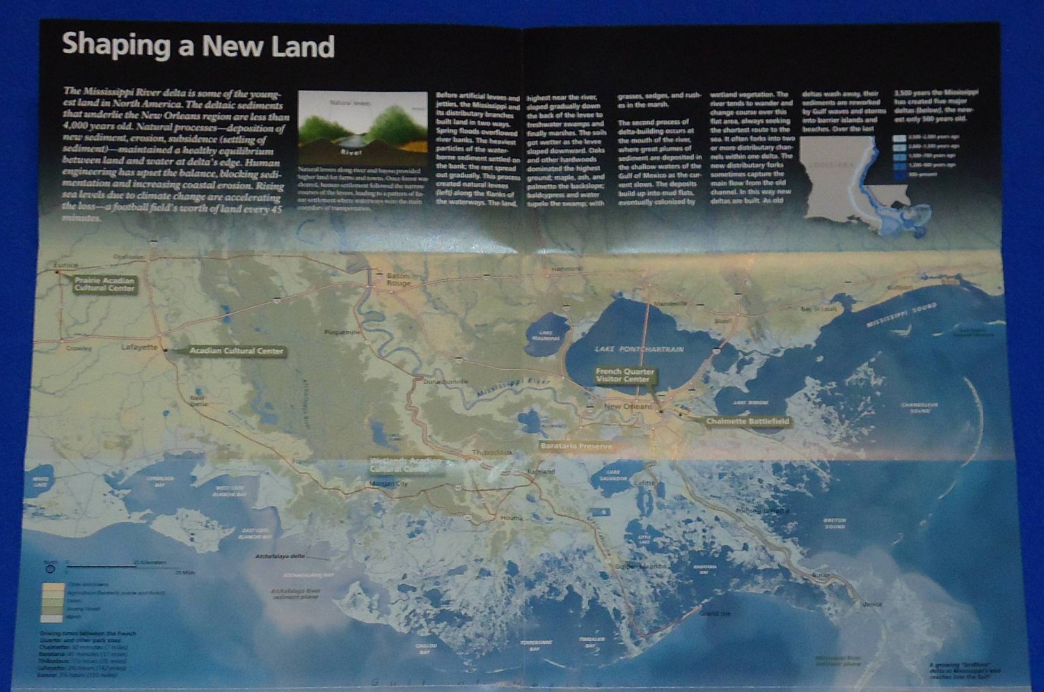BRAND NEW JEAN LAFITTE NATIONAL HISTORICAL PARK AND PRESERVE LOUISIANA ...