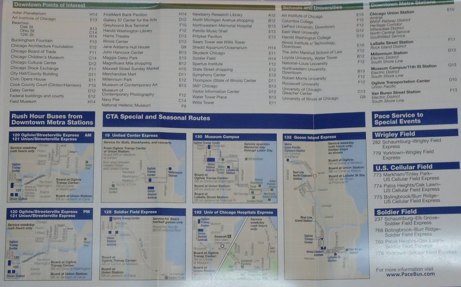 BRAND NEW CHICAGO TRANSIT AUTHORITY SUBWAY SYSTEM MAP - GREAT TRAVEL ...