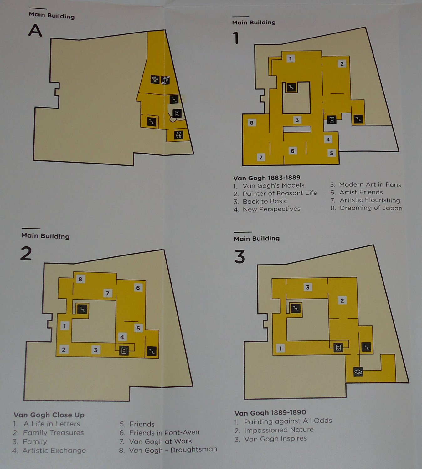 *BRAND NEW* VINCENT VAN GOGH MUSEUM BROCHURE AMSTERDAM NETHERLANDS ...