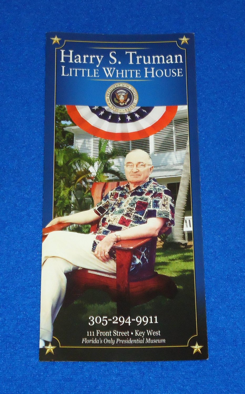 UNITED STATES PRESIDENT HARRY S. TRUMAN LITTLE WHITE HOUSE MUSEUM BROCHURE
