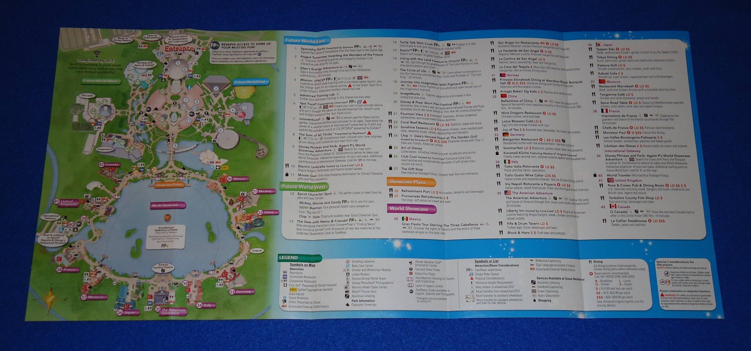 4 BRAND NEW WALT DISNEY ORLANDO PARKS BROCHURES MAGIC KINGDOM + *BONUS ...