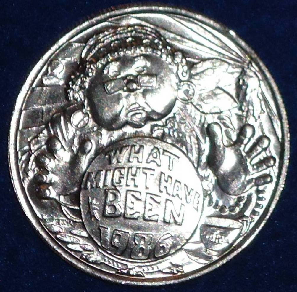 WHAT MIGHT HAVE BEEN NEW ORLEANS MARDI GRAS DOUBLOON GYPSY CRYSTAL BALL ...