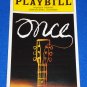 ONCE PLAYBILL TONY AWARD WINNING MUSICAL ENDA WALSH GLEN HANSARD ...