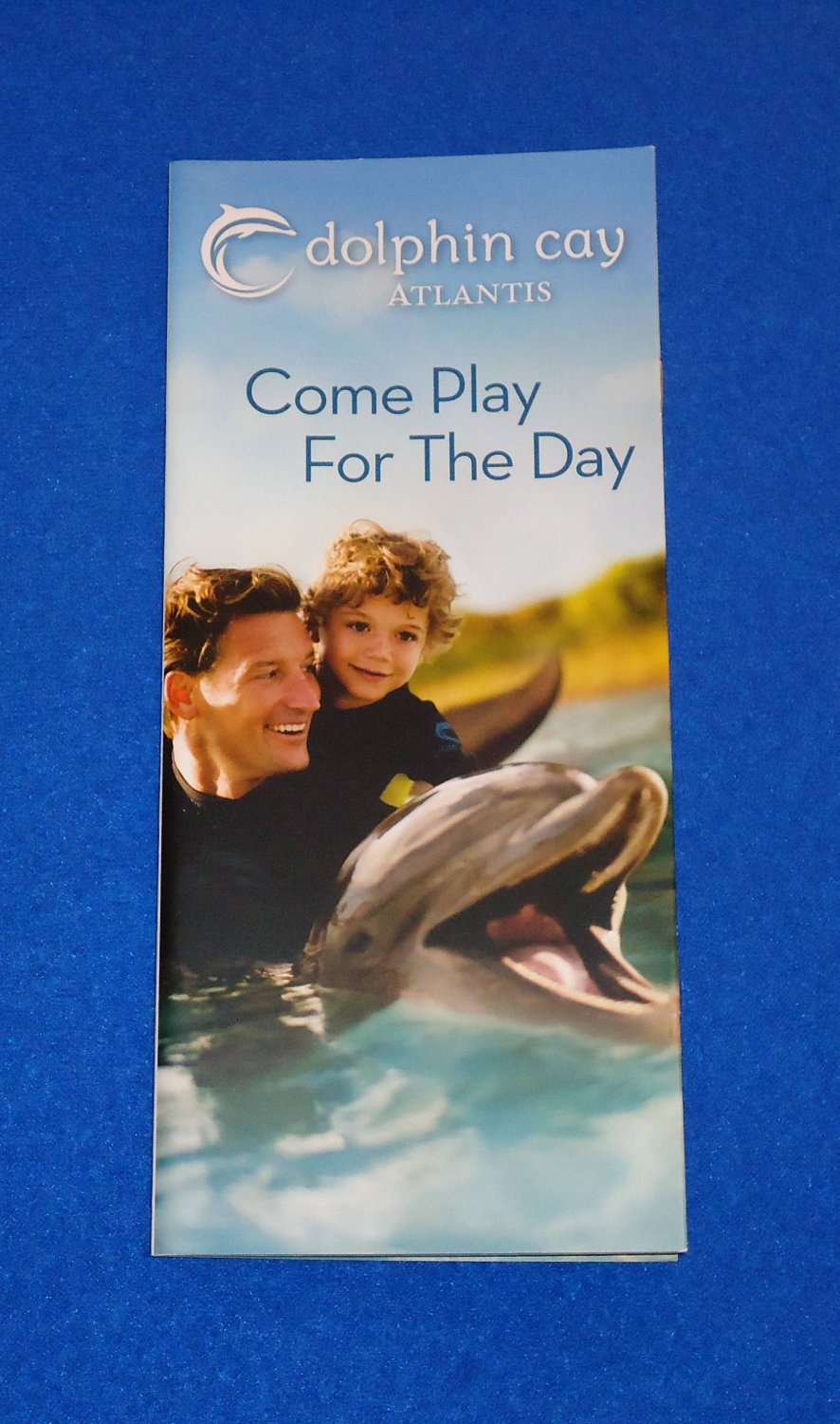 ***BRAND NEW*** ATLANTIS WATER PARK DOLPHIN CAY BROCHURE NASSAU BAHAMAS ...