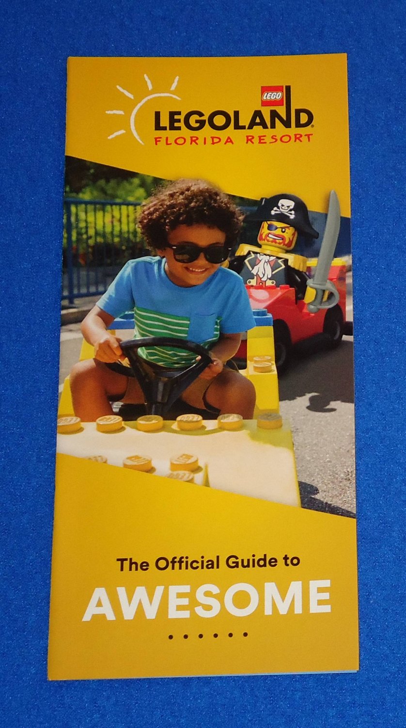 BRAND NEW OFFICIAL GUIDE TO AWESOME LEGOLAND FLORIDA RESORT BOOKLET ...
