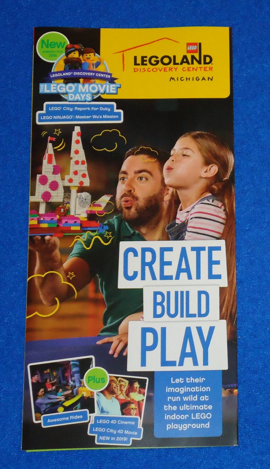 BRAND NEW REMARKABLE LEGOLAND DISCOVERY CENTER MICHIGAN FLYER COLLECTOR ...
