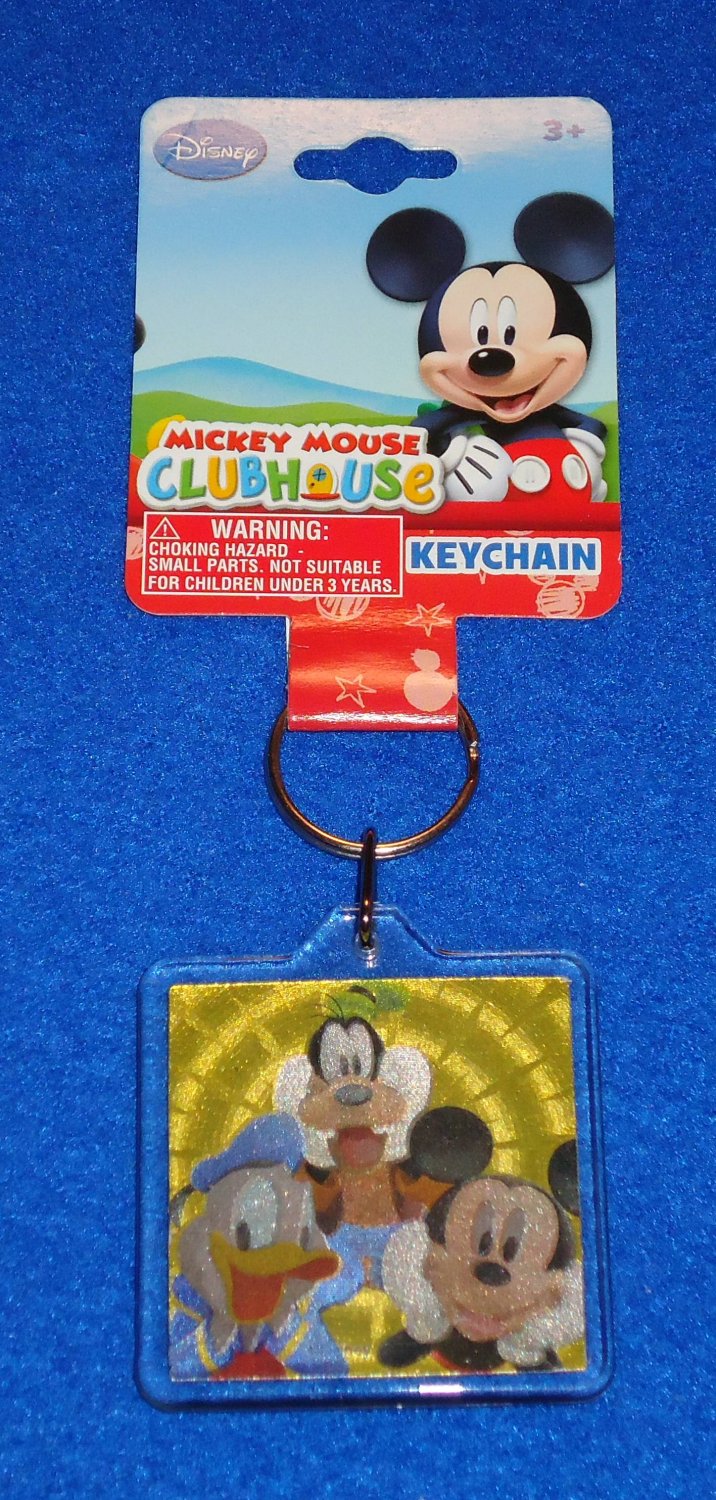 **BRAND NEW** "WALT DISNEY" KEYCHAIN GOOFY DONALD DUCK MICKEY MOUSE ...