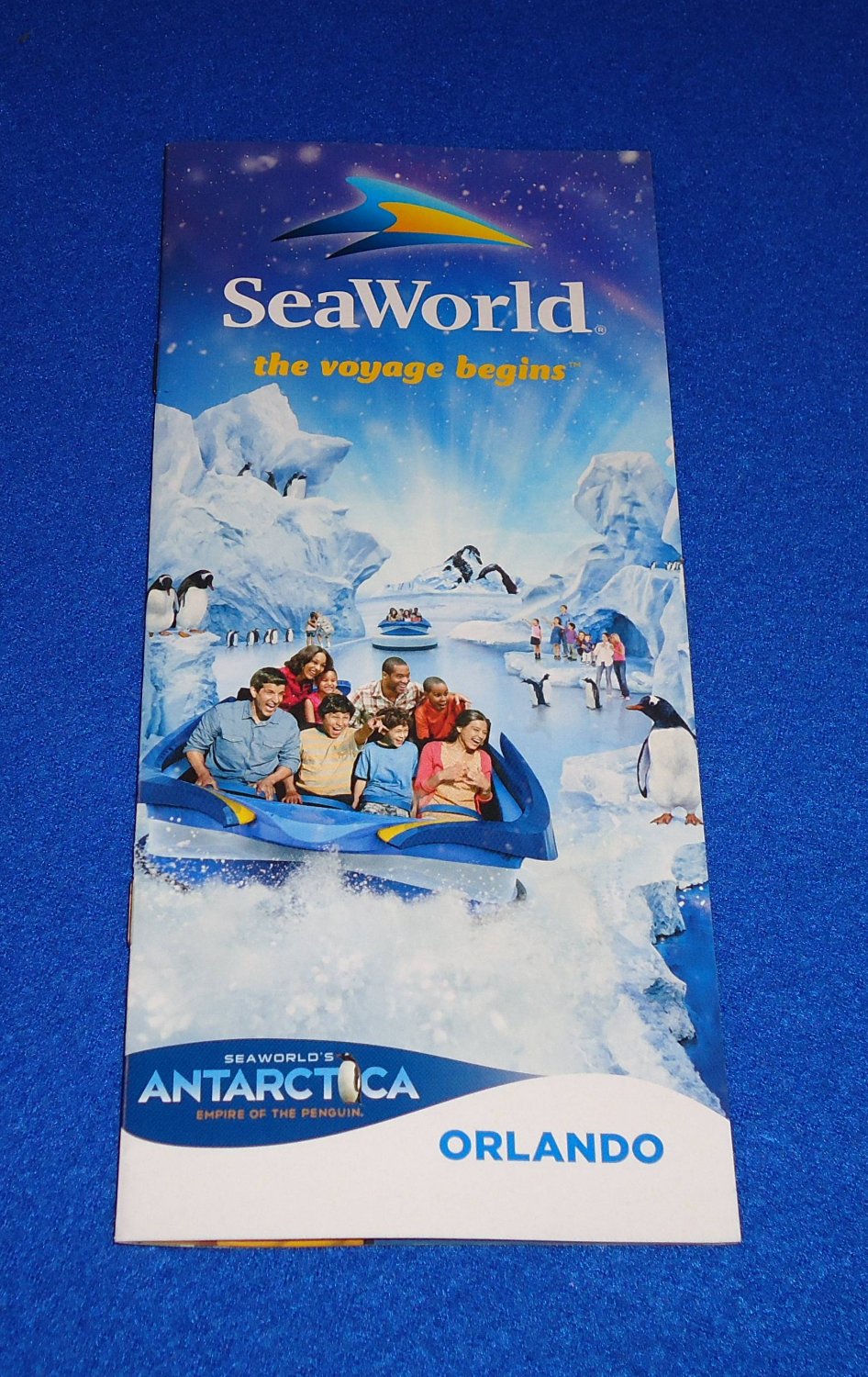 *BRAND NEW* SEA WORLD ADVENTURE PARKS BROCHURE ORLANDO FLORIDA ...