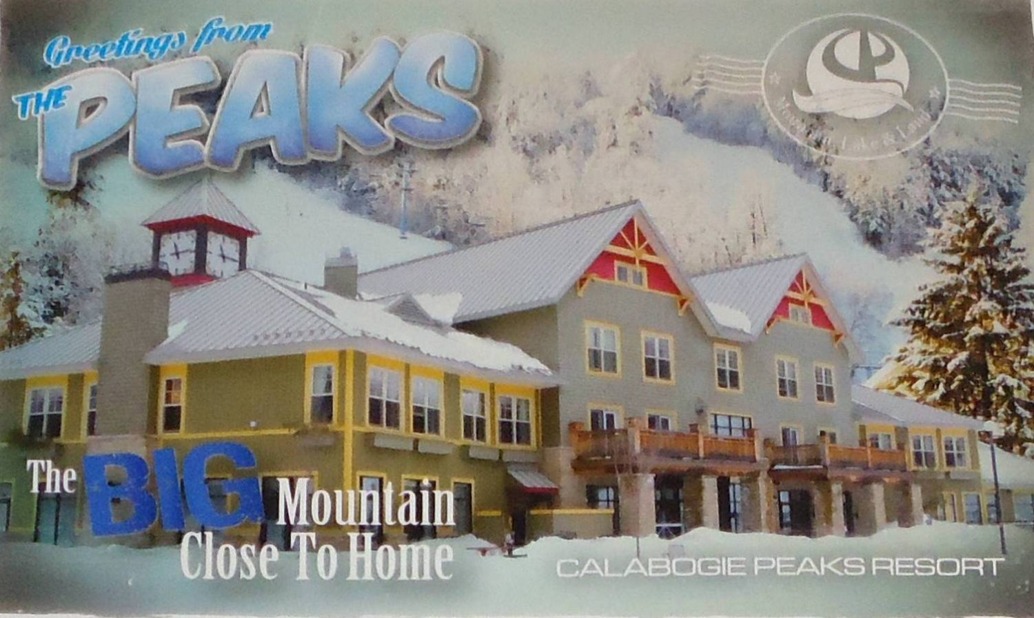 BRAND NEW DYNAMIC ONTARIO CANADA CALABOGIE PEAKS RESORT LODGE POSTCARD ...