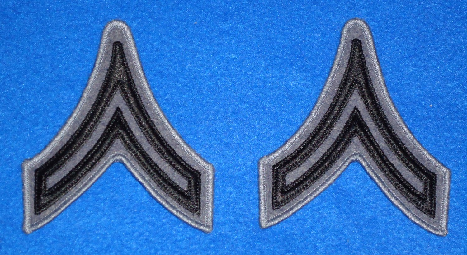 BRAND NEW EXTRAORDINARY TWO WEST POINT MILITARY CHEVRON PATCH COLLECTOR ...