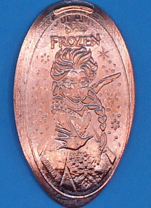 BRAND NEW SHIMMERING AND SPARKLY WALT DISNEY FROZEN ELSA PENNY ...