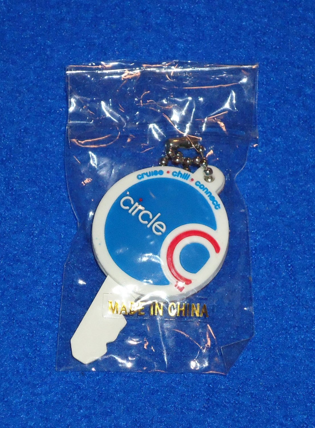 *BRAND NEW* CARNIVAL CRUISE LINES "FUN SHIPS" CIRCLE C KEYCHAIN ...