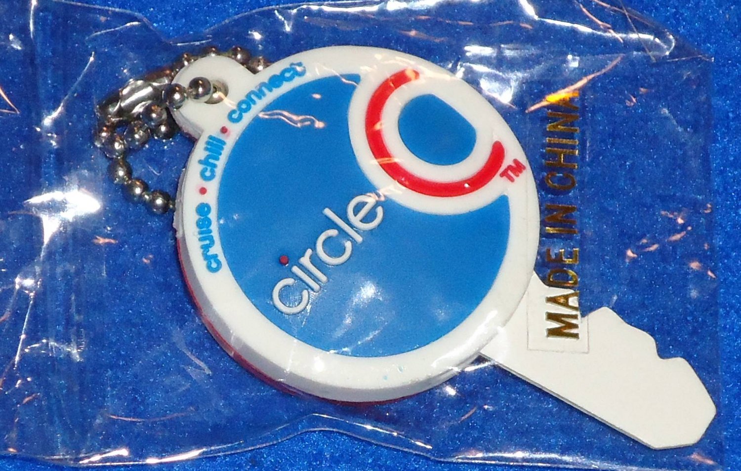 *BRAND NEW* CARNIVAL CRUISE LINES "FUN SHIPS" CIRCLE C KEYCHAIN ...