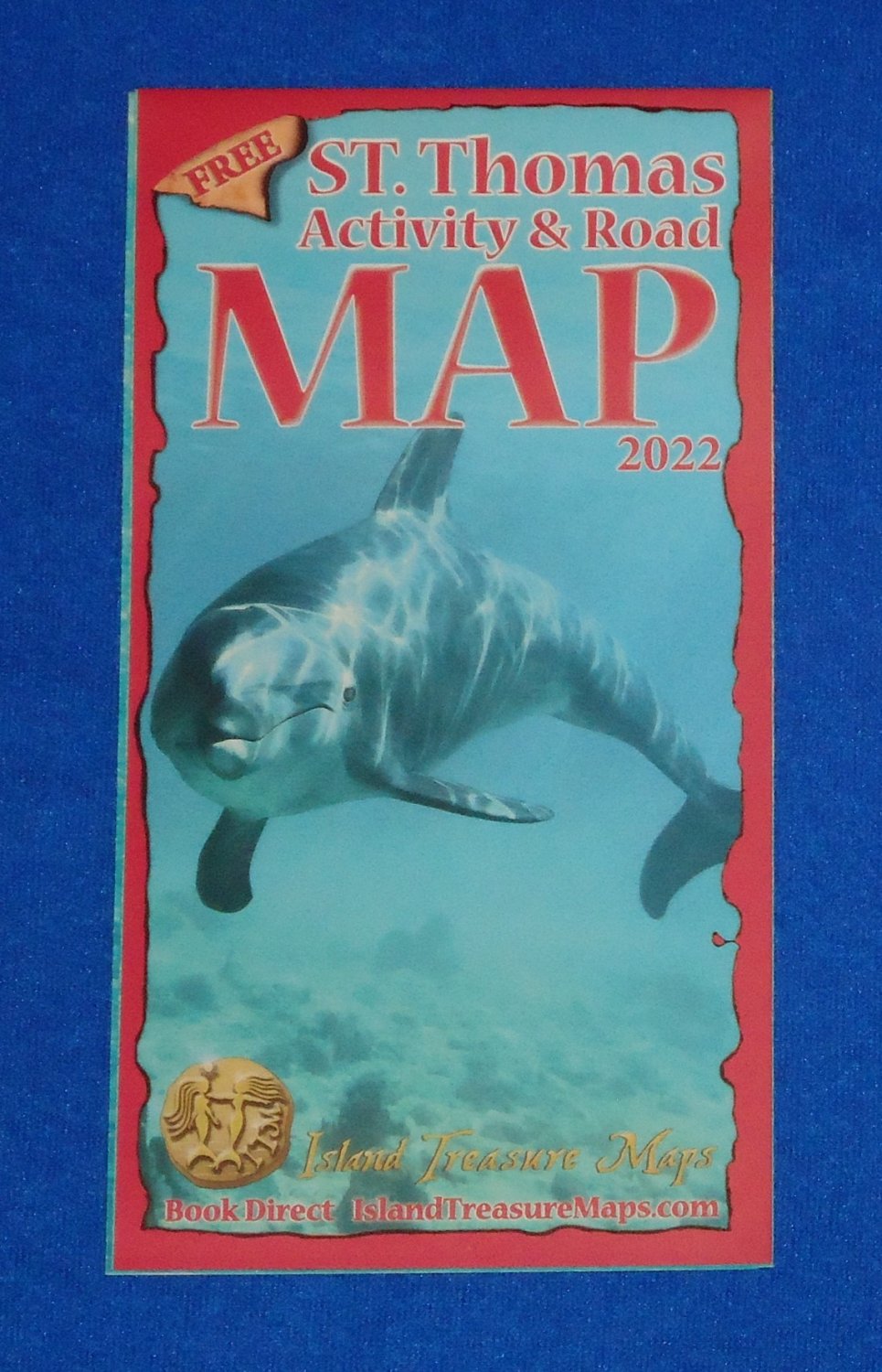 BRAND NEW 2022 ST THOMAS VIRGIN ISLANDS ACTIVITY & ROAD MAP BROCHURE ...