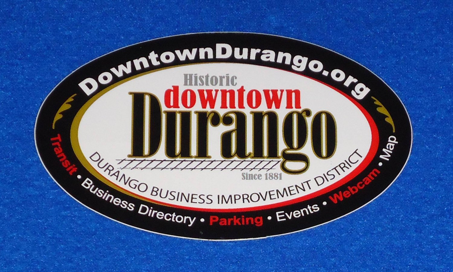 BRAND NEW WONDERFUL COLORADO HISTORIC DOWNTOWN DURANGO STICKER ...