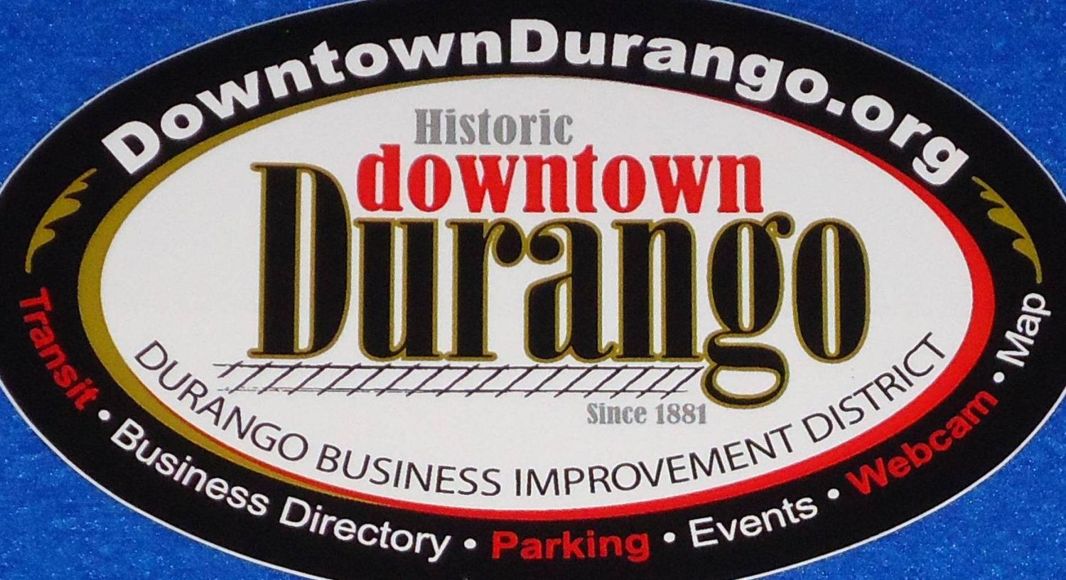 BRAND NEW WONDERFUL COLORADO HISTORIC DOWNTOWN DURANGO STICKER ...