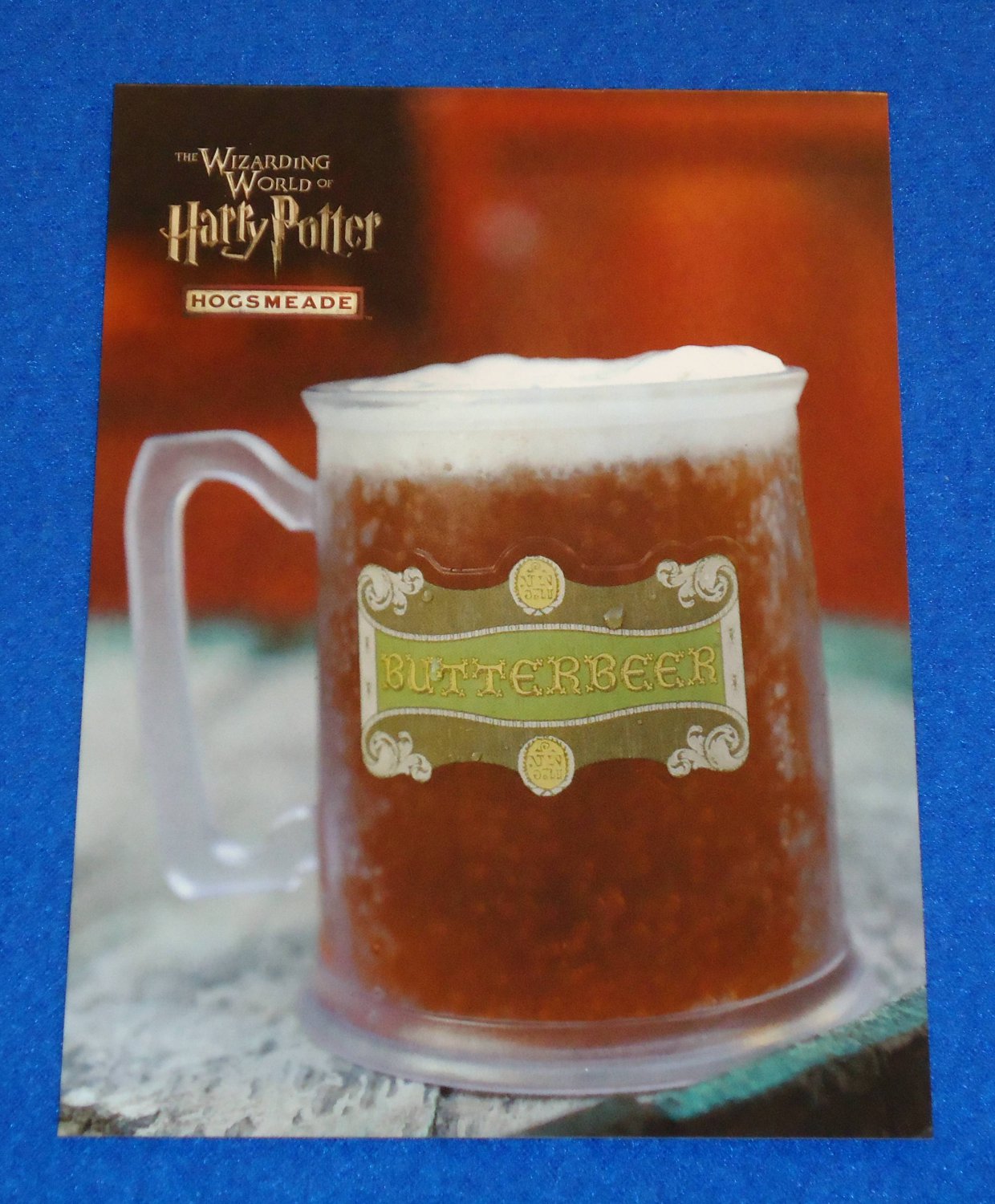*BRAND NEW* HARRY POTTER BUTTERBEER POSTCARD UNIVERSAL STUDIOS *OWL ...