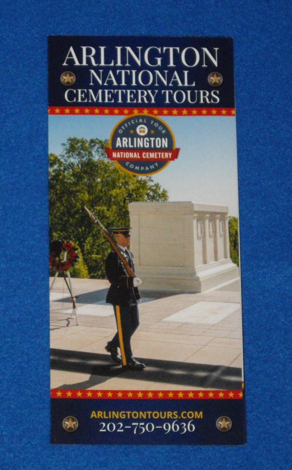 BRAND NEW ARLINGTON NATIONAL CEMETERY MAP TOURS BROCHURE U.S. MILITARY ...