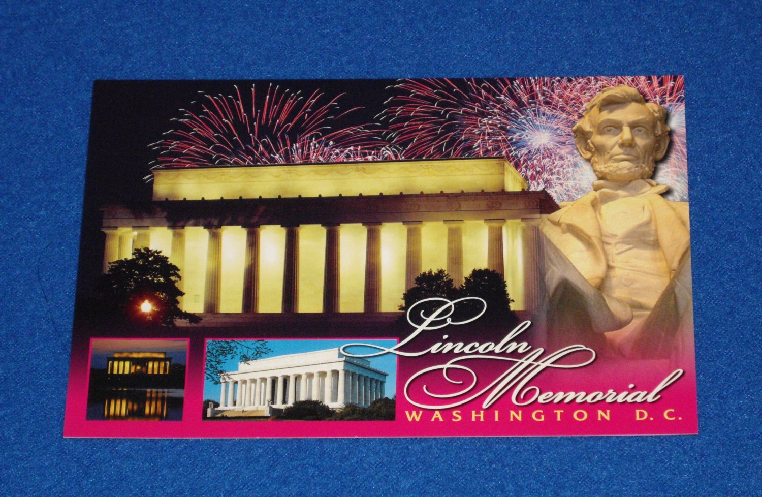 BRAND NEW EXTRAORDINARY WASHINGTON DC LINCOLN MEMORIAL POSTCARD ...