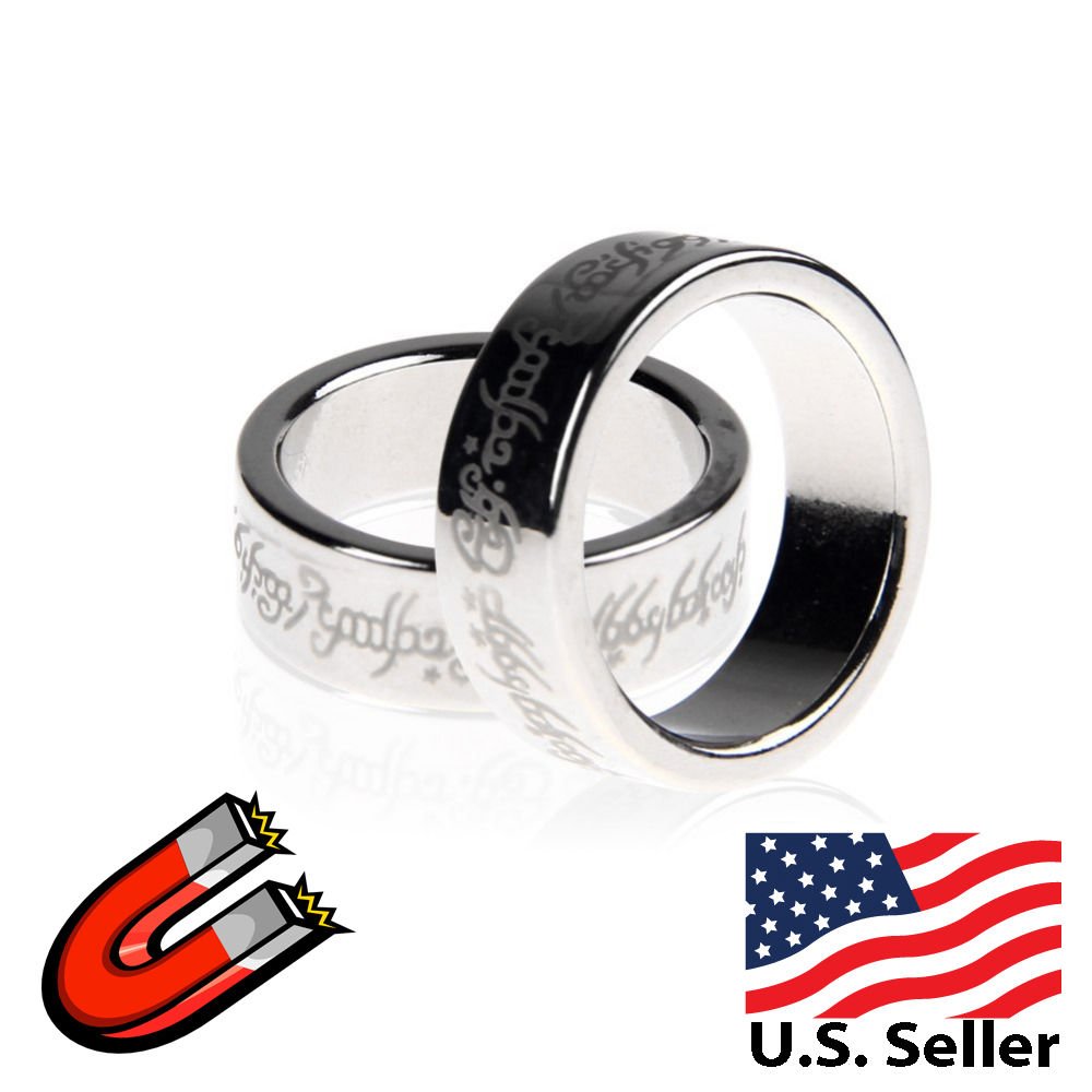 Strong Magnetic Ring Magnet Finger Magnet Tricks Show Tools Props Toy ...