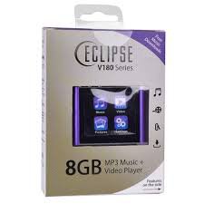 Mach Speed Eclipse V180 Digital Player - 8 GB - Red