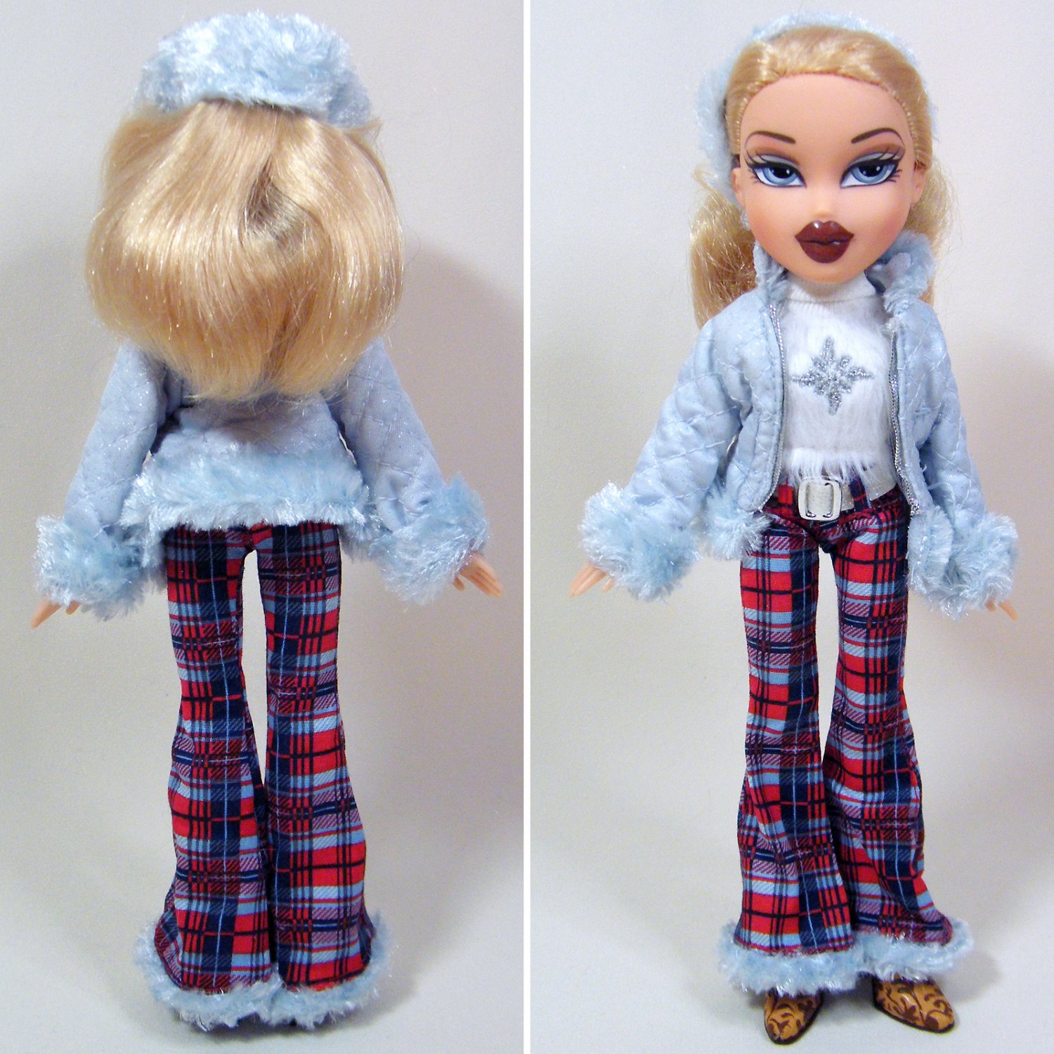 Bratz Style It! CLOE Redressed in Winter Girlz, Wonderland & Step Out Shoes
