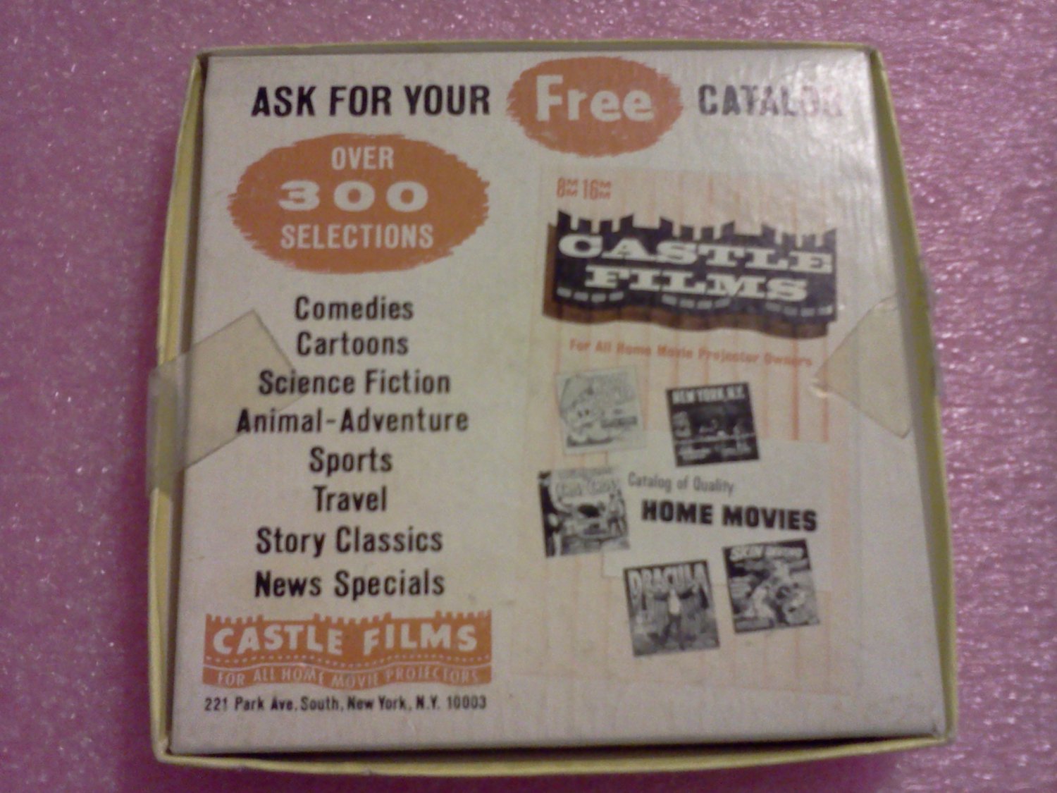 VINTAGE CASTLE FILMS SUPER 8 ~8mm MOVIE DR. PAINLESS