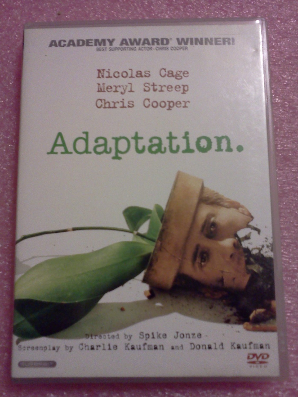 Adaptation DVD, 2003, DVD Nicolas Cage