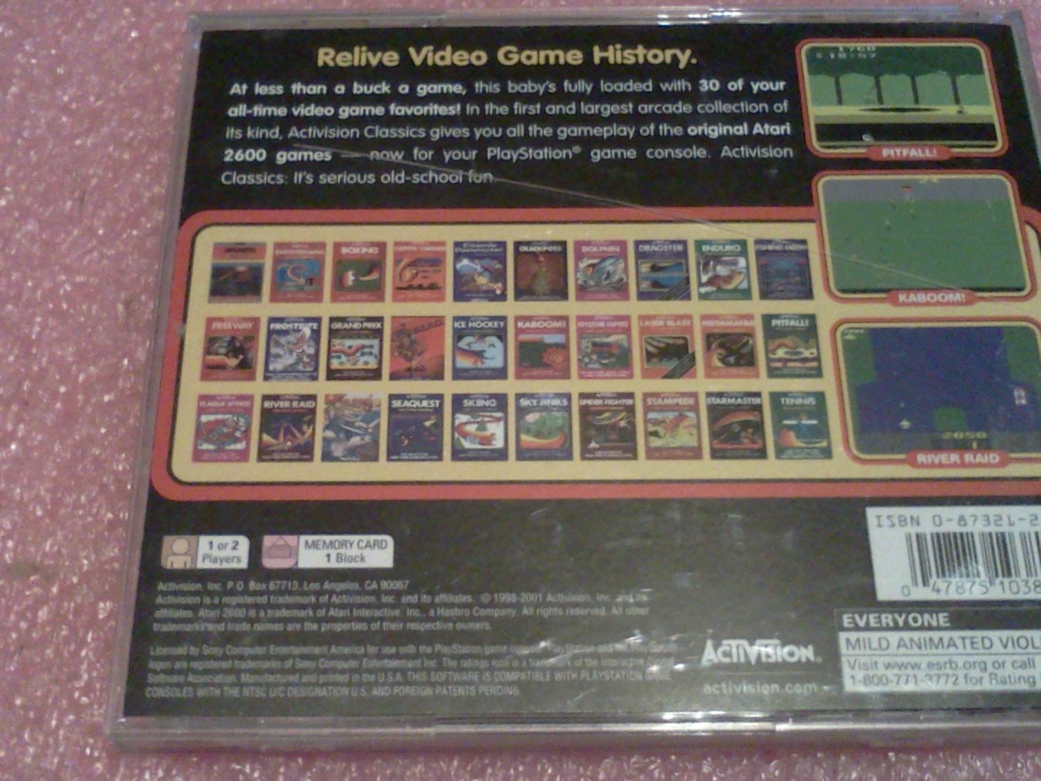 Activision Classics (Sony PlayStation 1, 1998) PS1