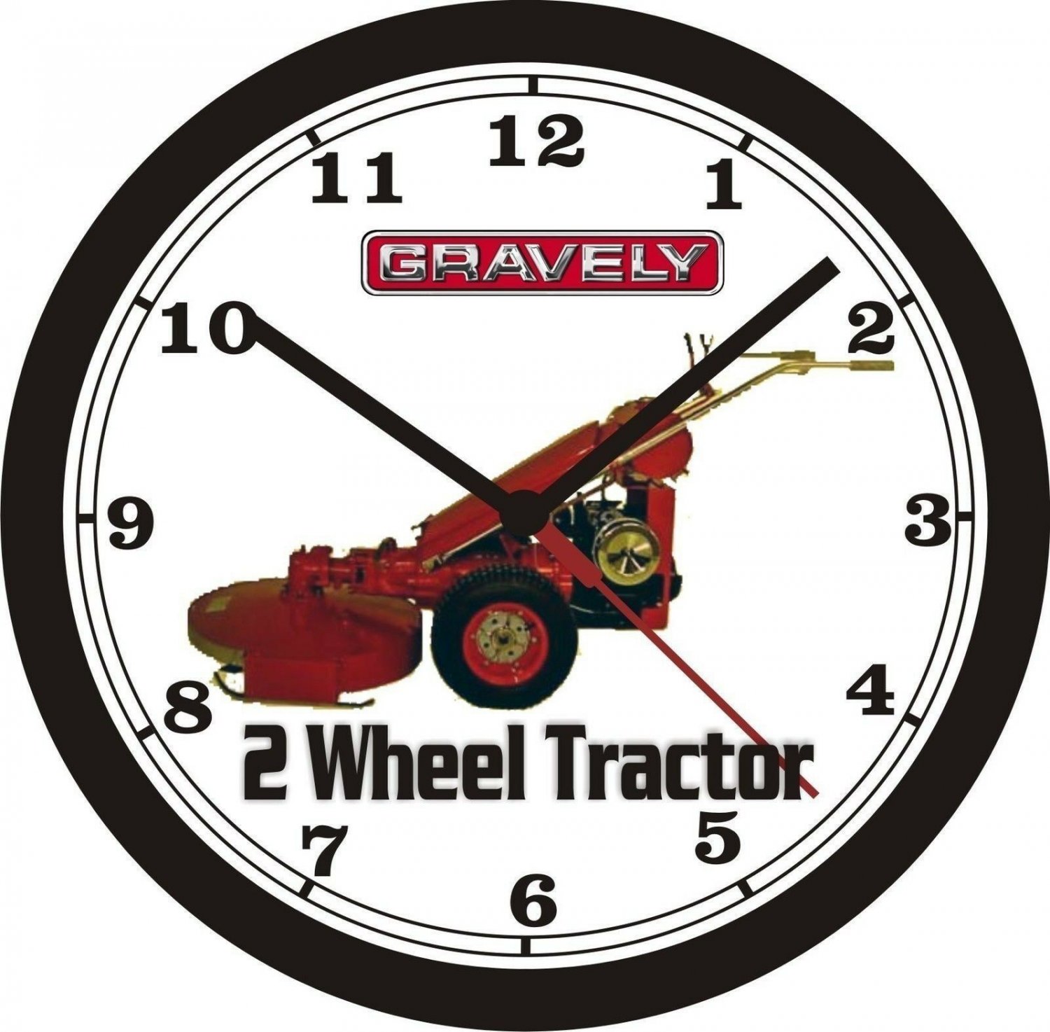 GRAVELY 2-WHEEL TRACTOR WALL CLOCK-FREE USA SHIP!
