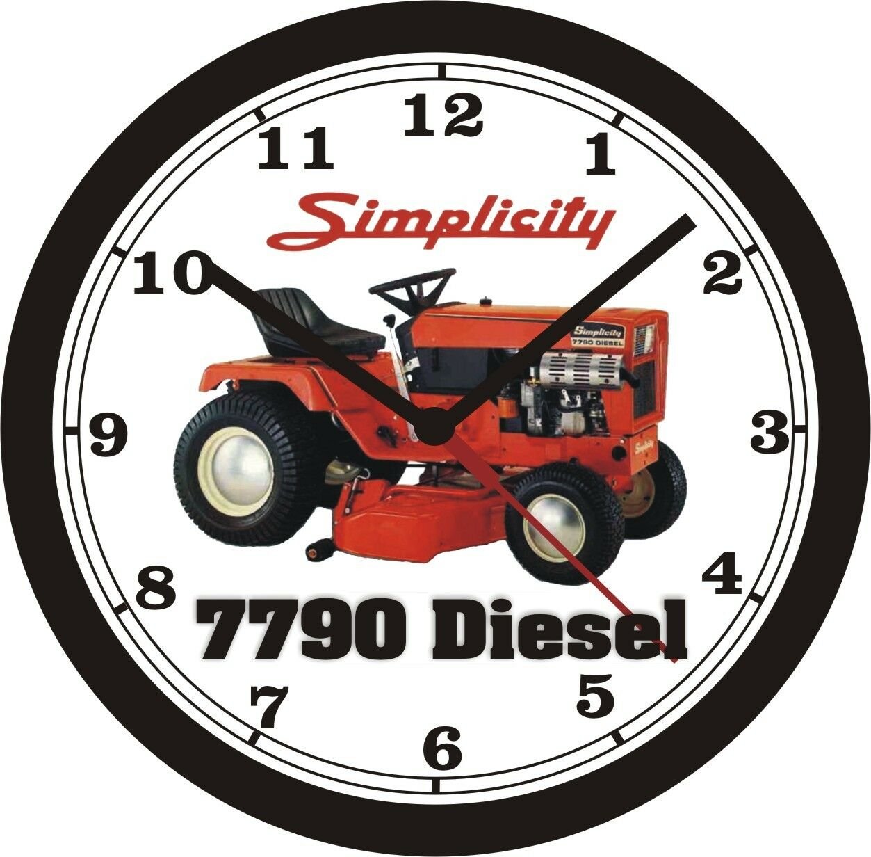 SIMPLICITY 7790 DIESEL LAWN TRACTOR WALL CLOCK-FREE US SHIP