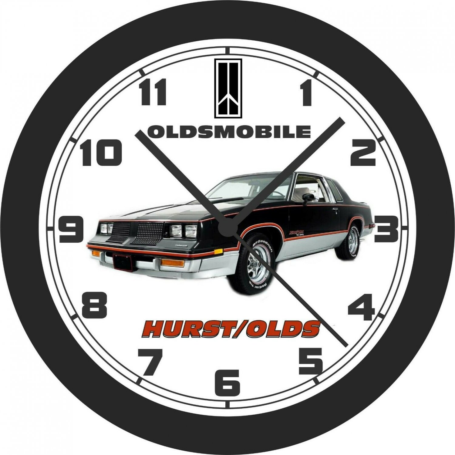 1983 Oldsmobile Hurst/Olds 15th Anniversary Edition Wall Clock-Free US Ship