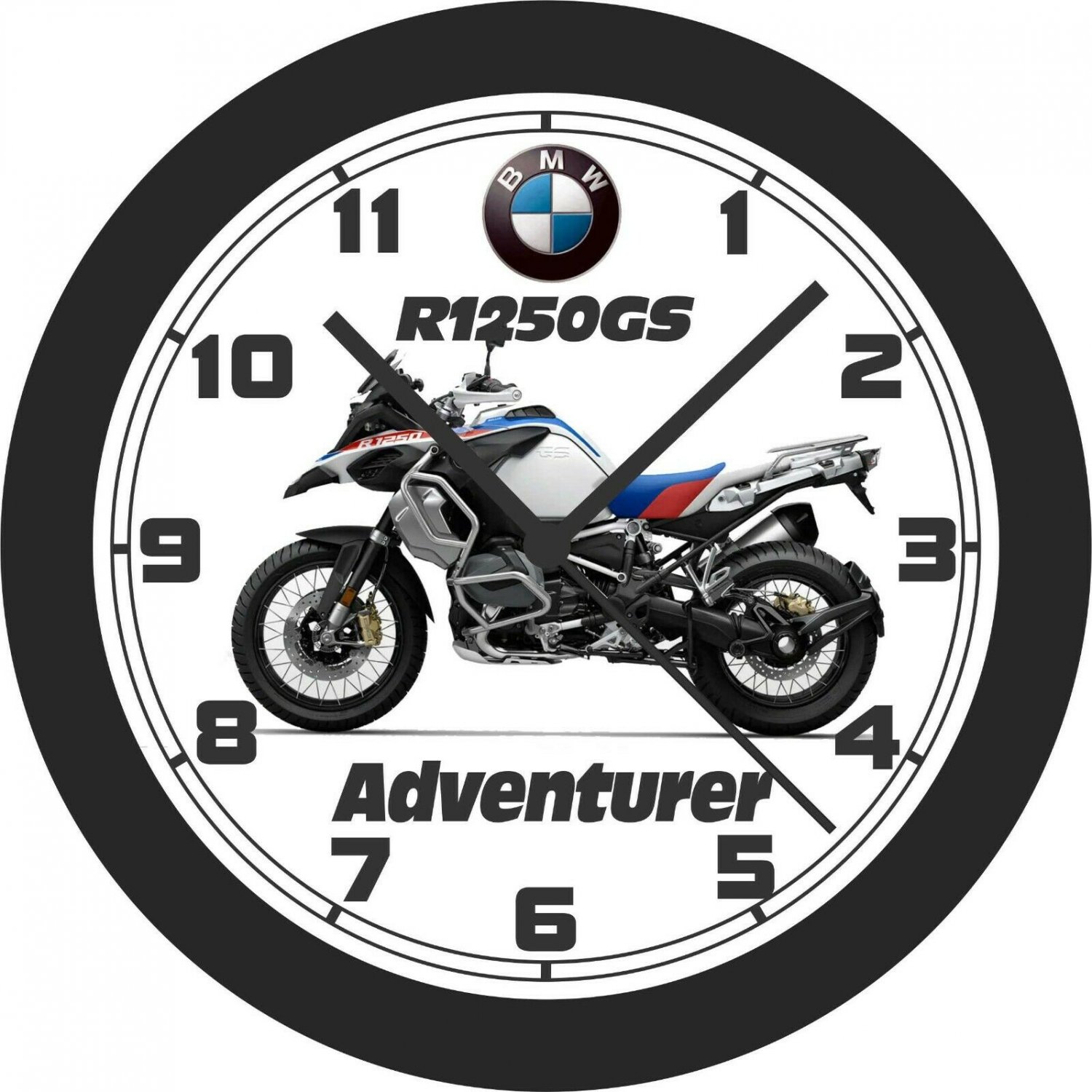 2022 BMW R1250GS Adventurer Motorcycle Wall Clock-Free US Ship