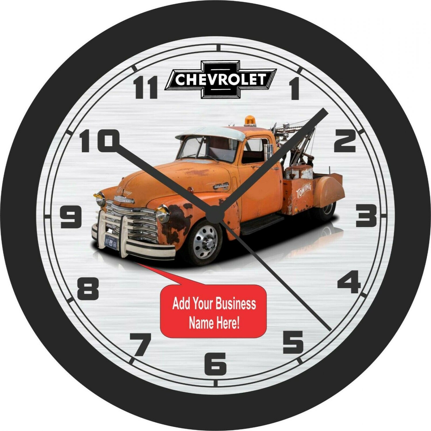 1956 Chevrolet 3600 Tow Truck Wall Clock-Personalize It Free!-Free US Ship
