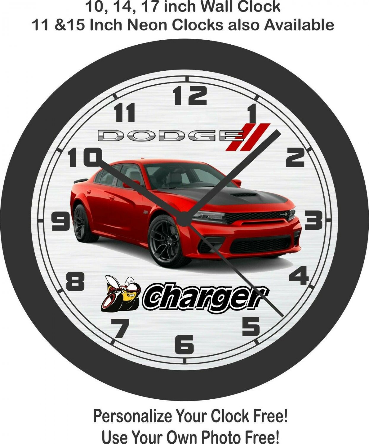 2020 Dodge Charger Scat Pack Charger Widebody Wall Clock-Free US Ship ...